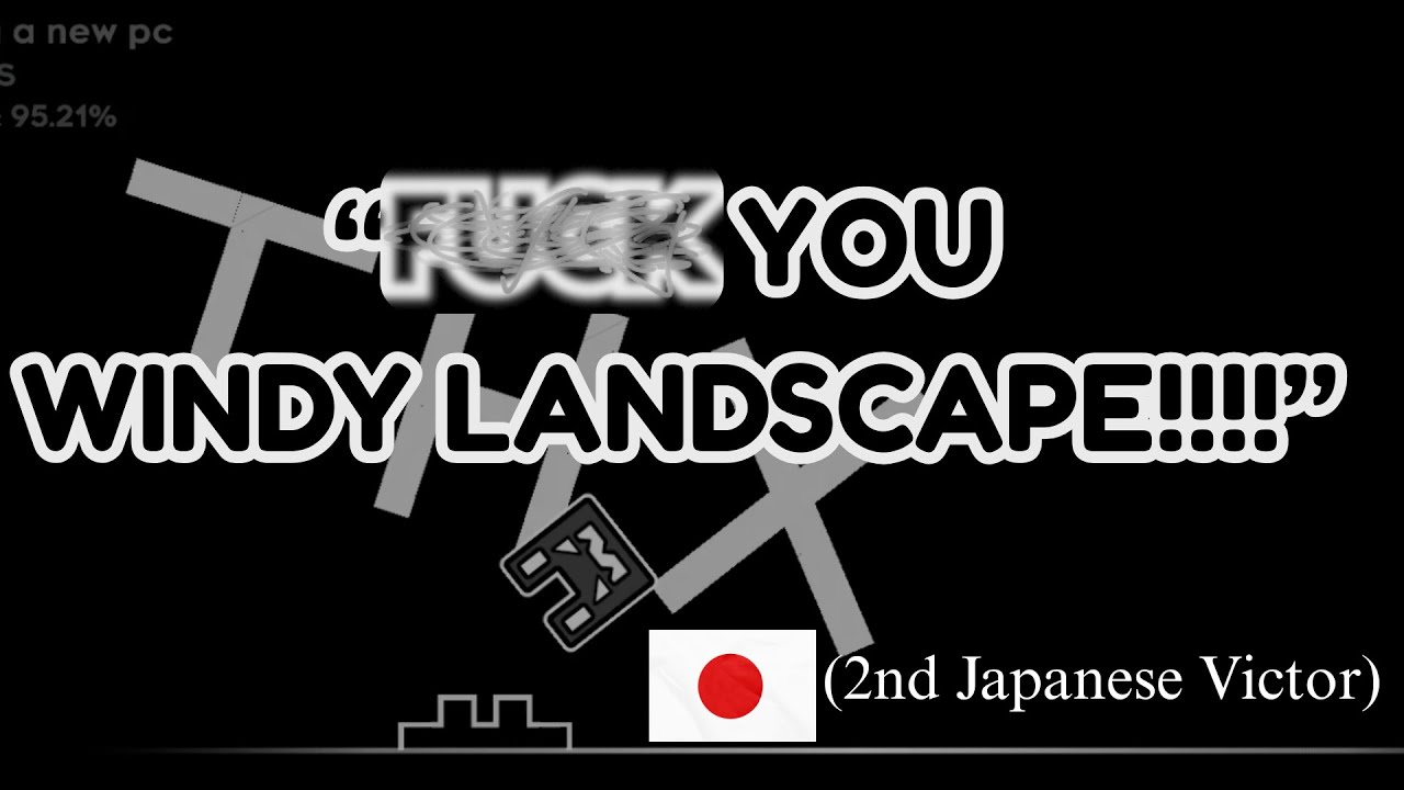 [2nd Japanese Victor] Windy Landscape 100% | Geometry Dash - YouTube