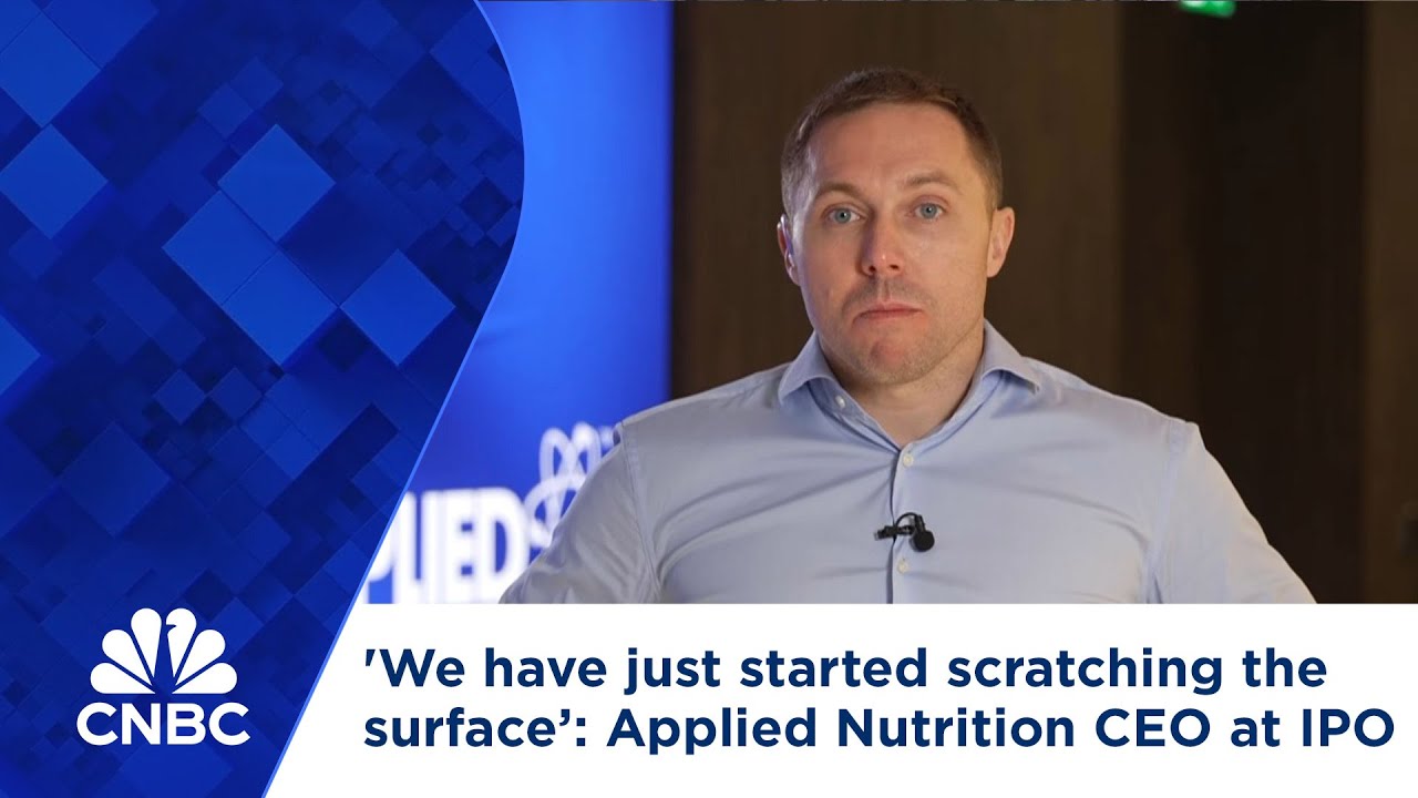 'We have just started scratching the surface’: Applied Nutrition CEO at ...