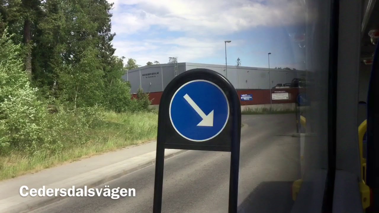 SL buss 665 Vallentuna station till Kårsta (del 1 av 3) - YouTube