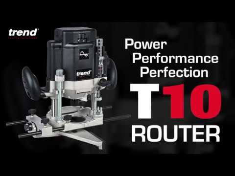 Trend T10 Heavy Duty Trade Router - YouTube