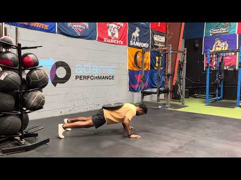 Plate Push Ups (rubber plate) - YouTube
