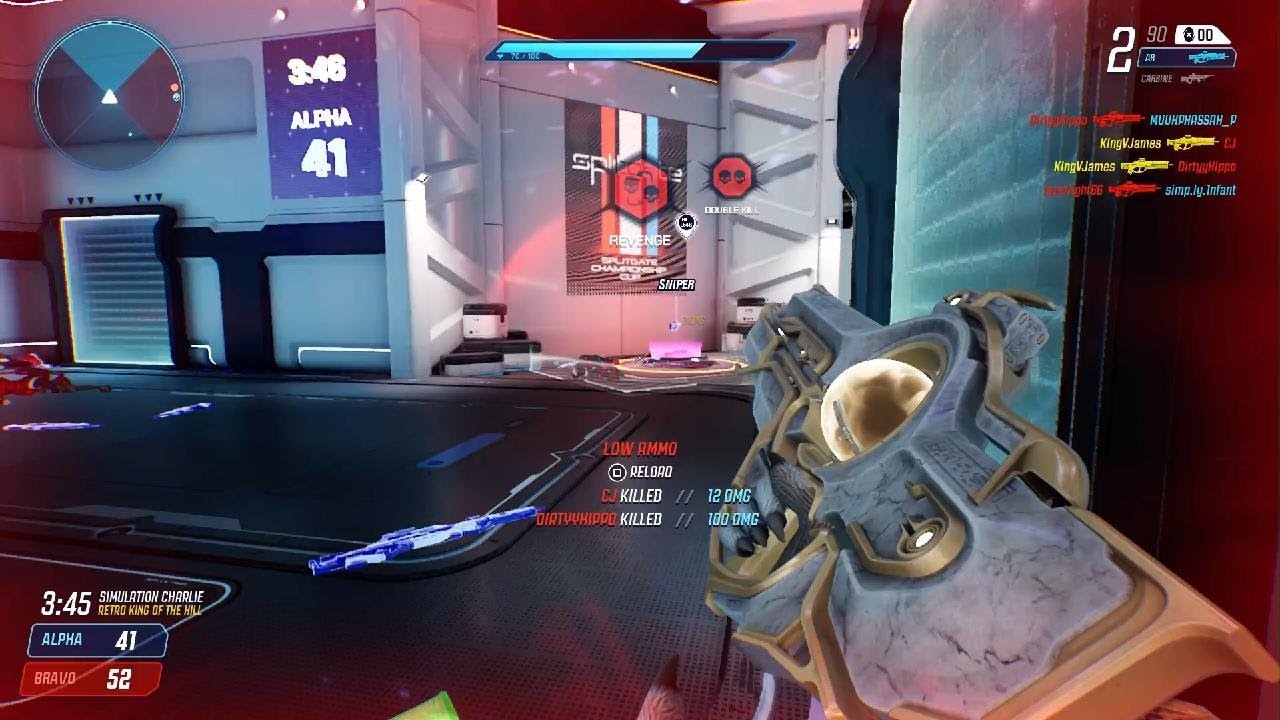 A casual destroying everyday Splitgate grinders - YouTube