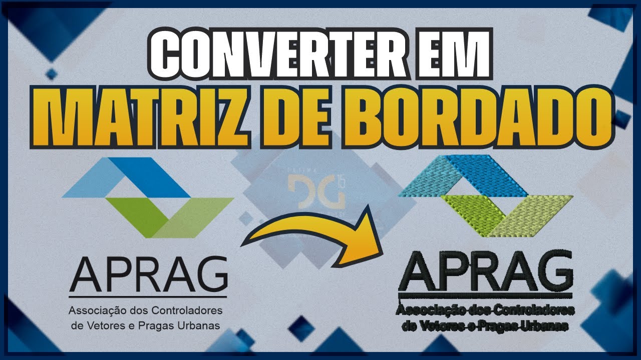 Como transformar imagem em MATRIZ DE BORDADO | Aula Grátis ...