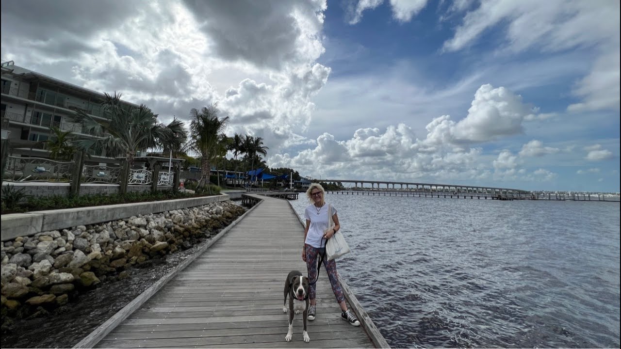 LIVE Exploring Historic Downtown Stuart & Riverfront in Florida w ...