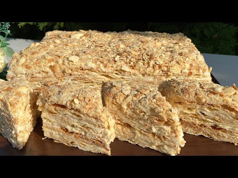 Böyük tam 25 nəfərlik ƏN DADLI NAPOLEON tortu yeyib yeyib dadına doymayacaqın……