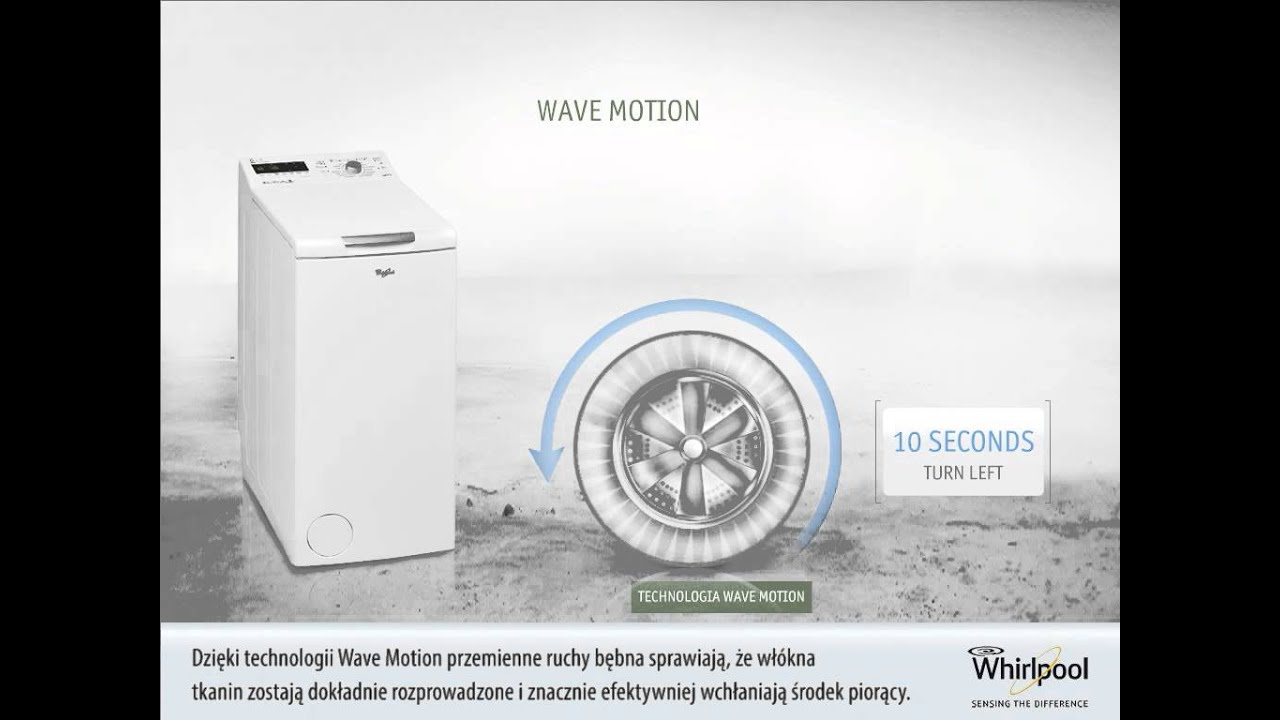 Whirlpool - technologia Wave Motion - YouTube