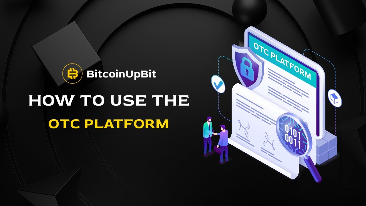 How to use the OTC platform in the BitcoinUpBit Exchange - YouTube
