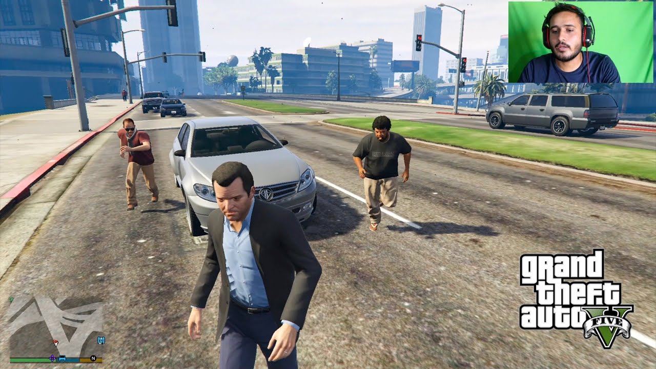 Michal Try To Escape From Police | Gta V Gameplay - YouTube