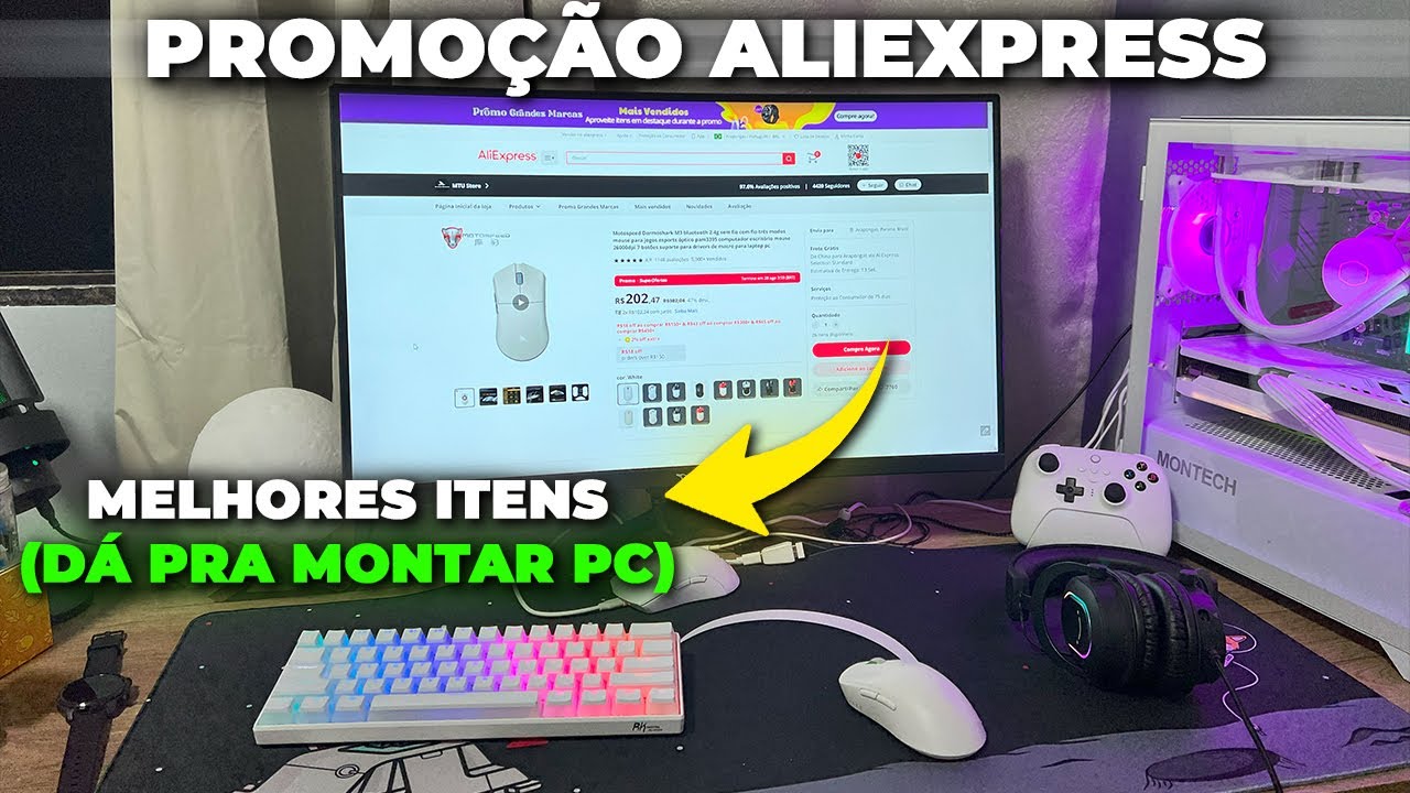 Melhores Itens para Comprar Agora na Promoção do Aliexpress (PC Gamer ...