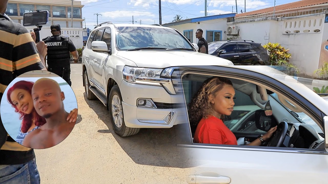 POSH QUEEN AONEKANA AKIENDESHA GARI LA HARMONIZE/CHEKI ANAVYORINGA SASA ...