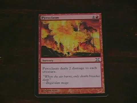 Pyroclasm Red Cards in Magic: the Gathering - YouTube
