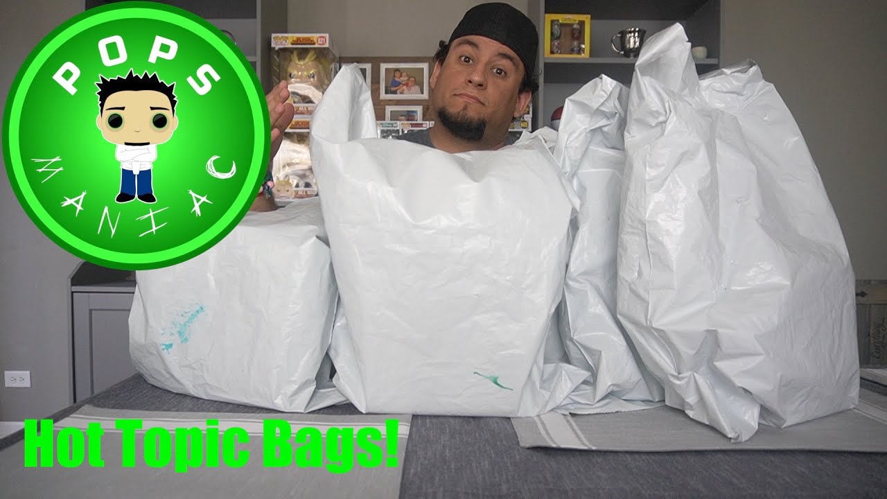 Hot Topic Bags! - YouTube