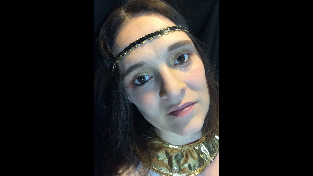 Greek Goddess Cosplay Makeup Tutorial - YouTube