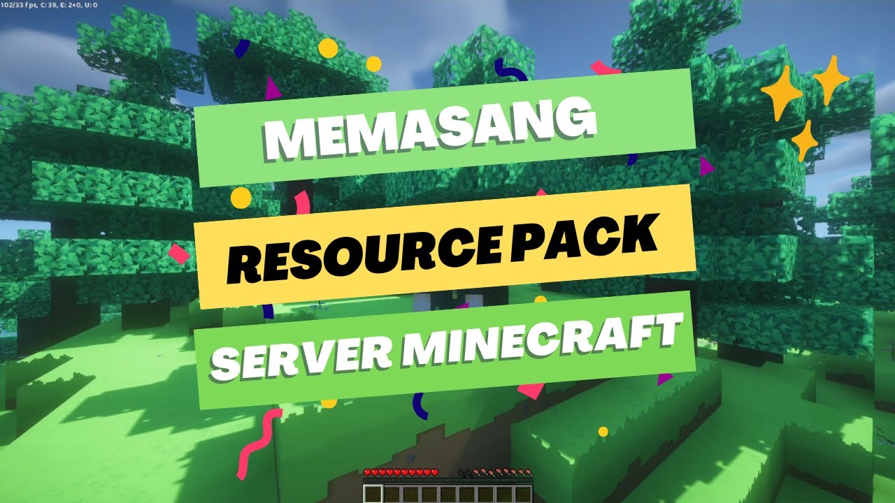Cara Memasang Resource Pack Ke Minecraft Server Hosting - Dukun Host ...