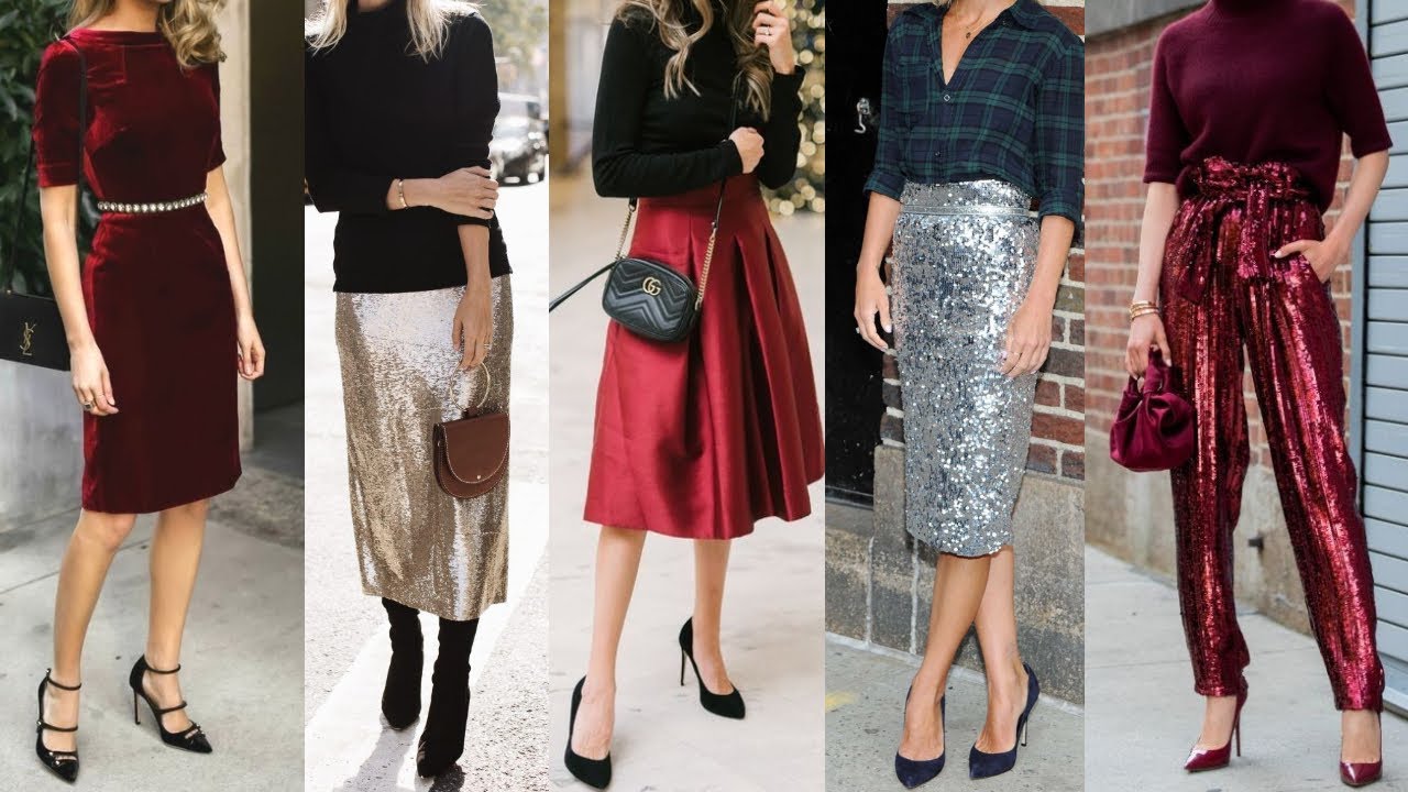 ATUENDOS PARA VESTIR ELEGANTE Y SENCILLA EN LAS CENAS Y COMIDAS NAVIDEÑAS LOOKS Y OUTFITS PARA ...