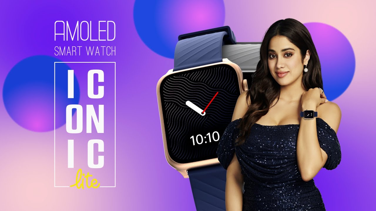 Zebronics | ICONIC Lite | AMOLED Bluetooth Calling Smartwatch - YouTube