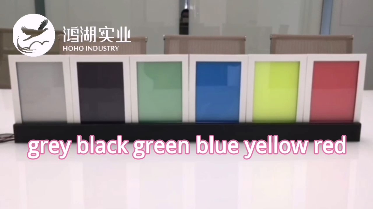 7 color pdlc film - YouTube