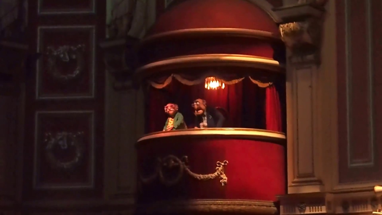 9/5/2017 Disney's Hollywood Studios - Old men balcony Muppets - YouTube