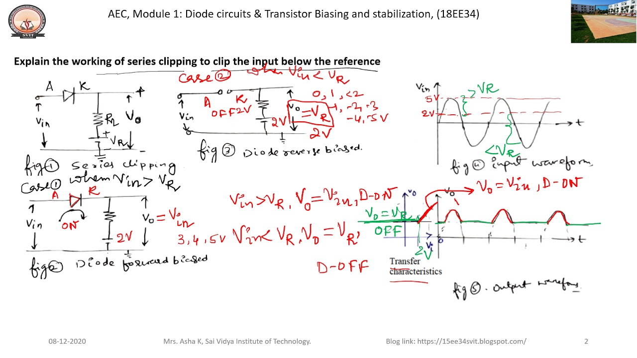 Diode circuits M1 C5 - YouTube