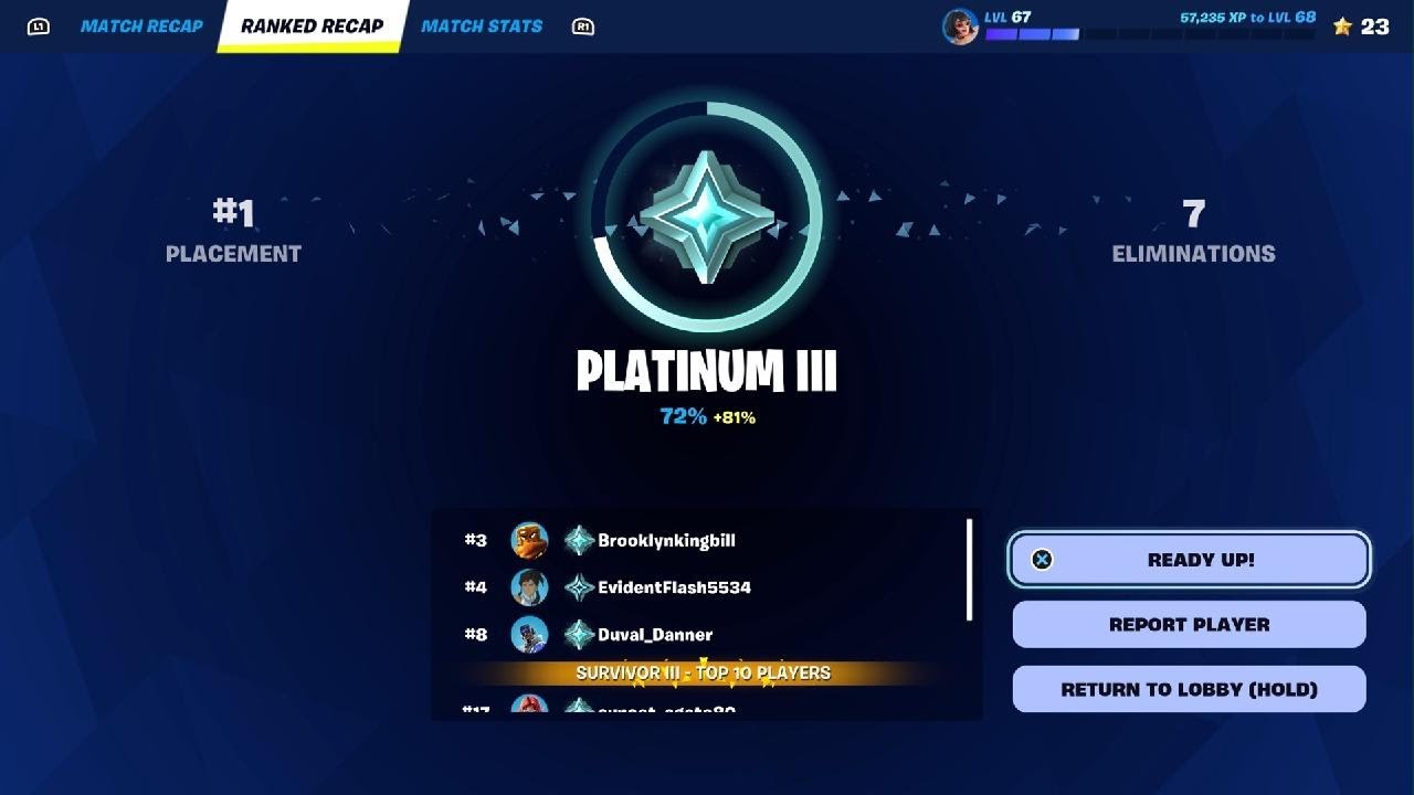 Ranked platinum 2 to 3 win - YouTube