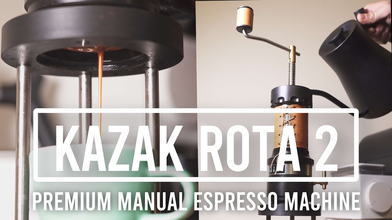 Poland's Best Espresso Machine | Kazak Rota 2 Manual Espresso Machine ...