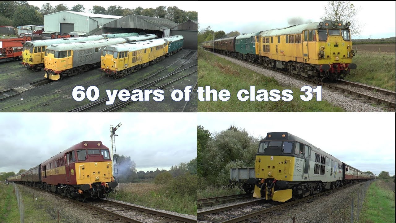 "60th Anniversary Diesel Gala of the CLASS 31 at the NVR" 13/10/17 ...