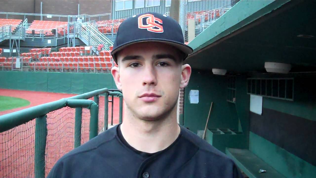 2012 Oregon State Baseball - Dylan Davis - YouTube