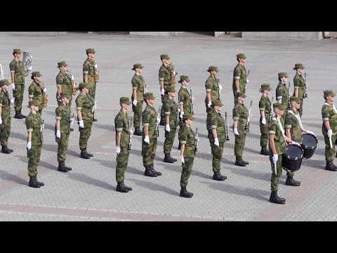 HMKG Sommerkurs 2018 - Drilloppvisning - 2018-08-19 Gardeleieren