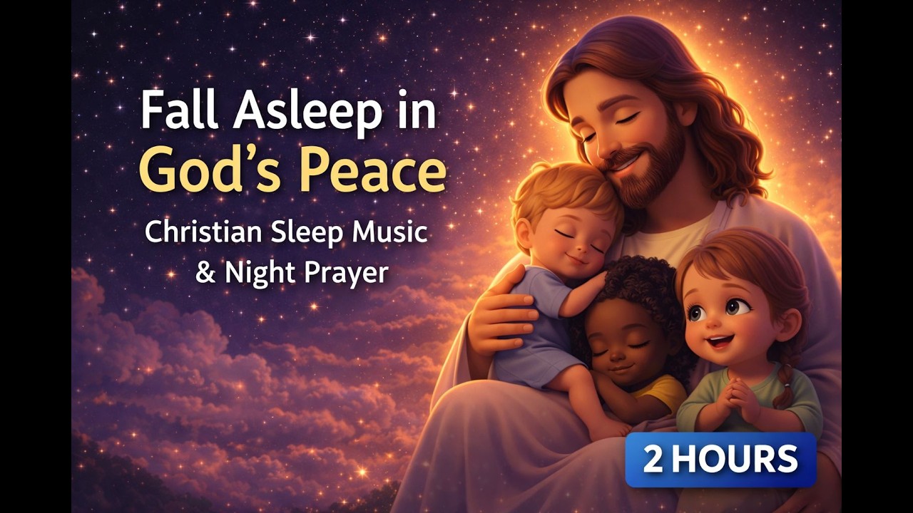 Fall Asleep in God’s Peace | Christian Sleep Music & Night Prayer (2 ...