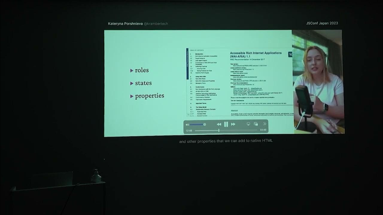JSConf JP 2023「PRACTICAL GUIDE TO BUILDING ACCESSIBLE FORMS IN REACT ...