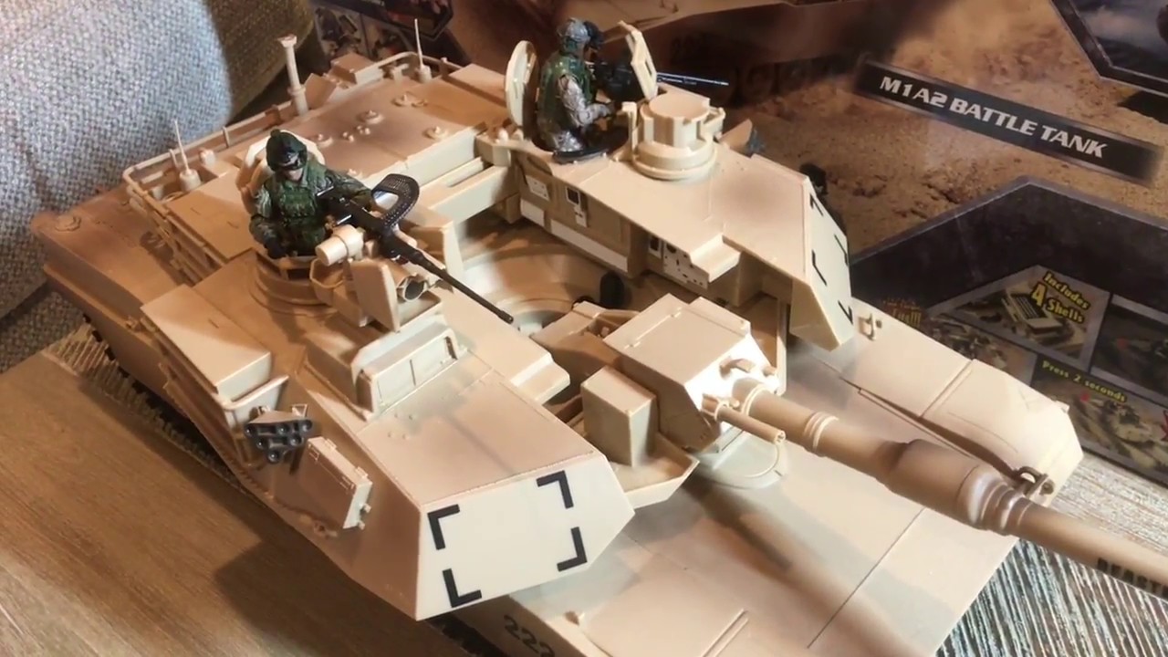Elite Force M1A2 Battle Tank - YouTube