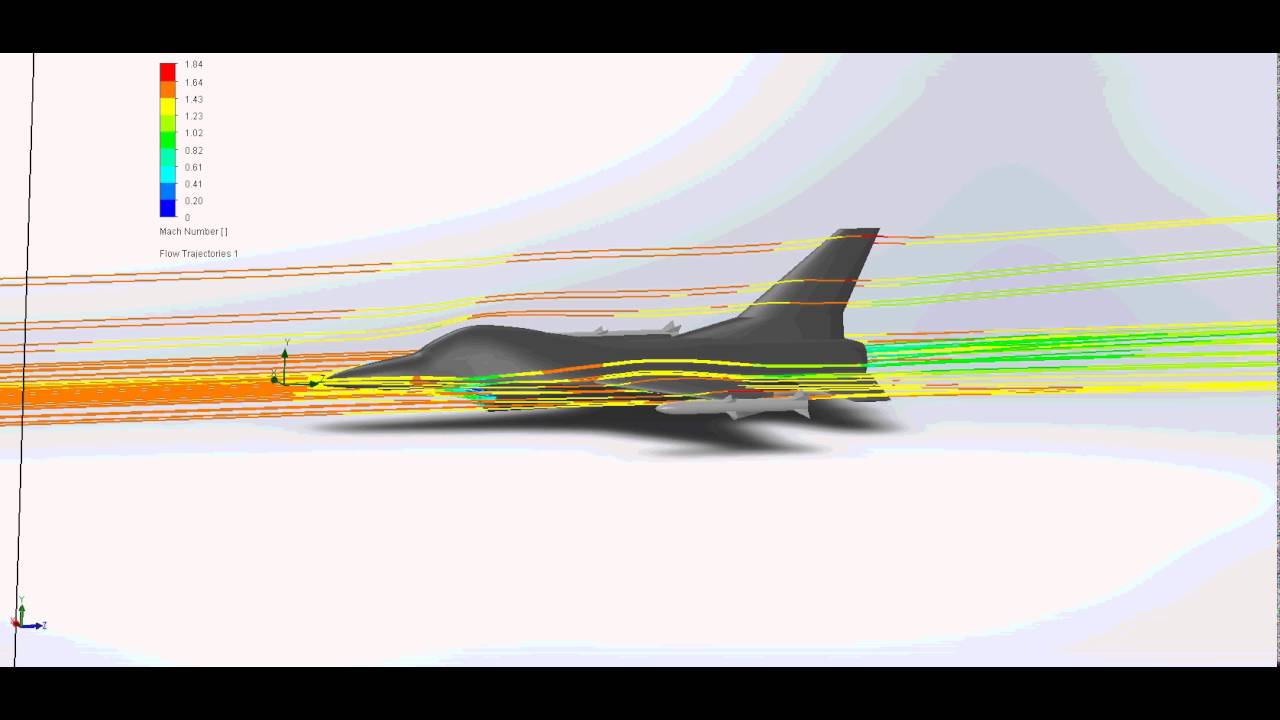 Supersonic Flow Simulation - YouTube