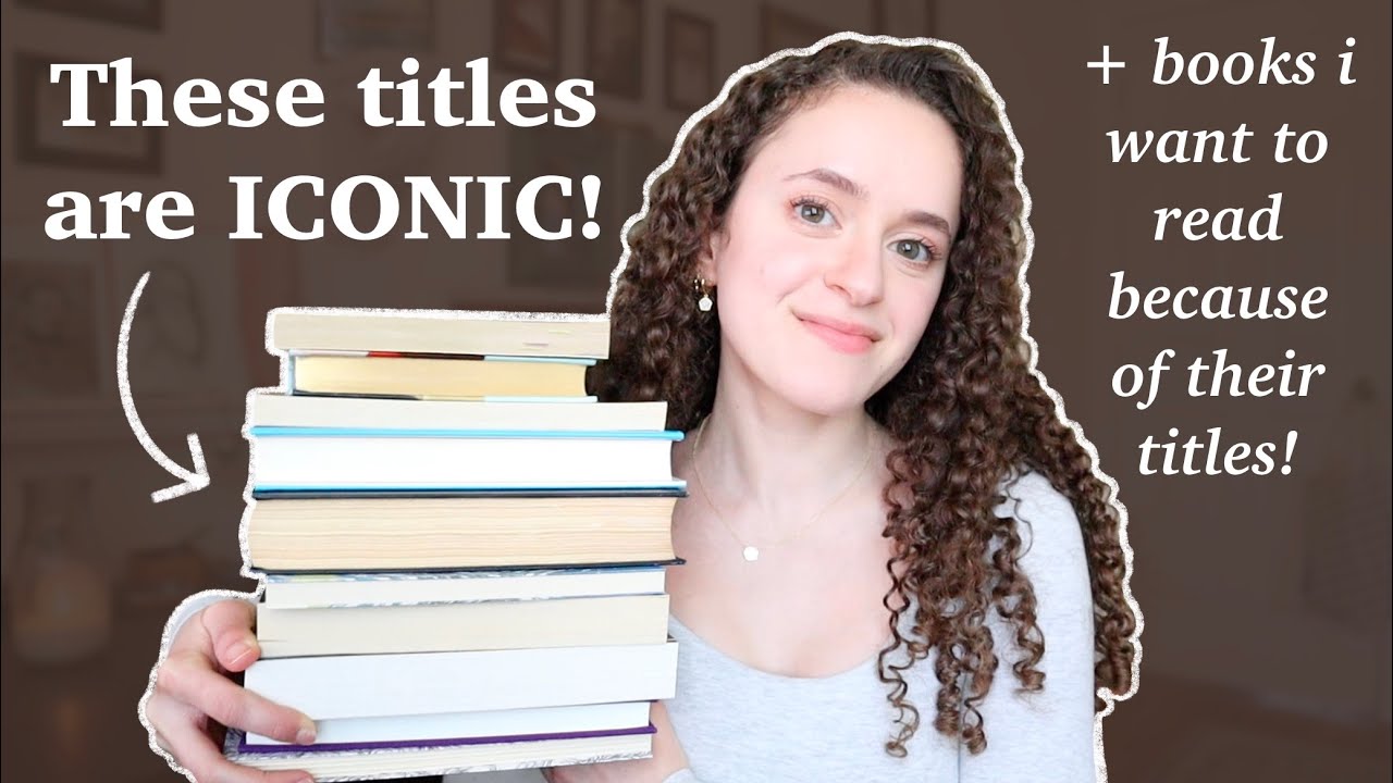 the *best* titles + books i want to read because of their titles - YouTube