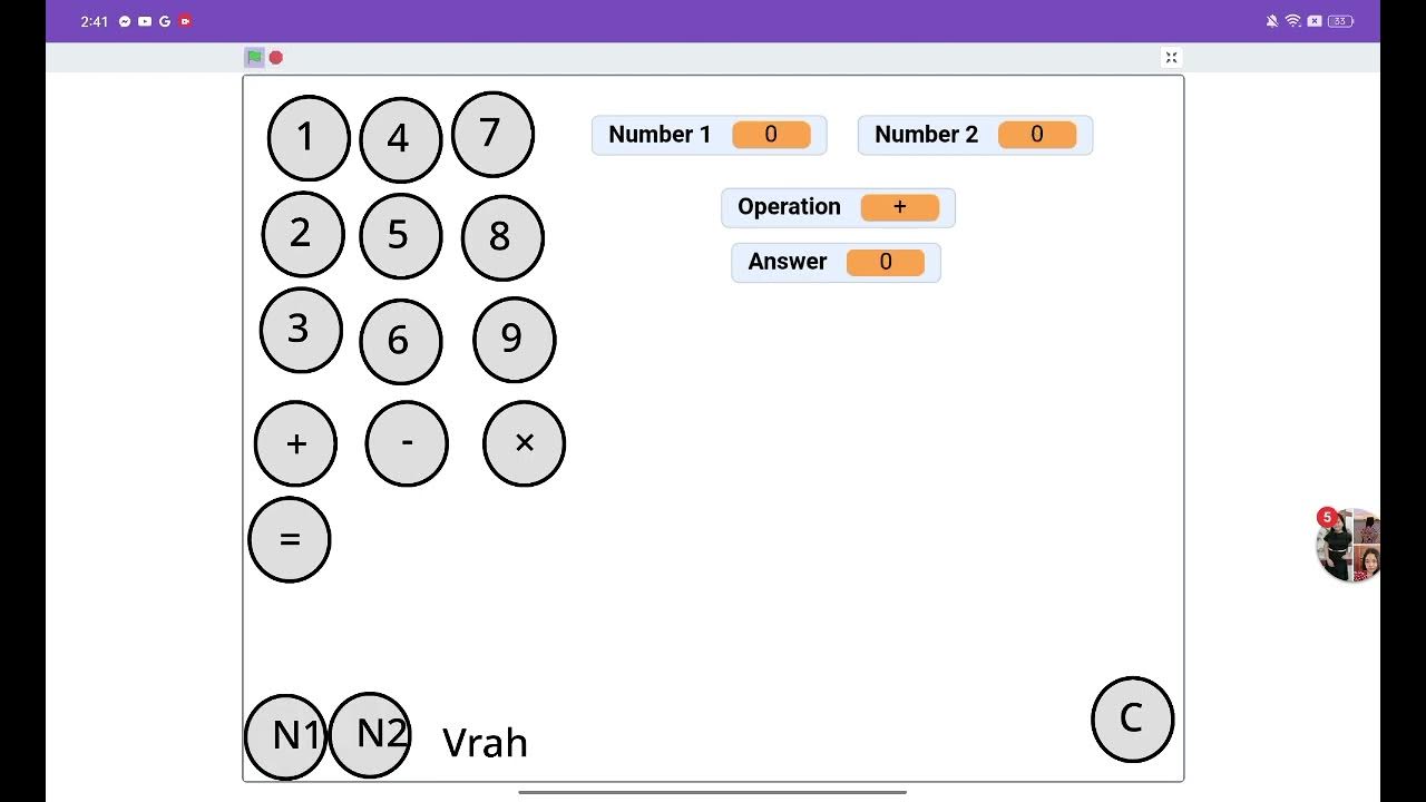 I added MULTIPLICATION to my Scratch Calculator! (Calculator V2) - YouTube