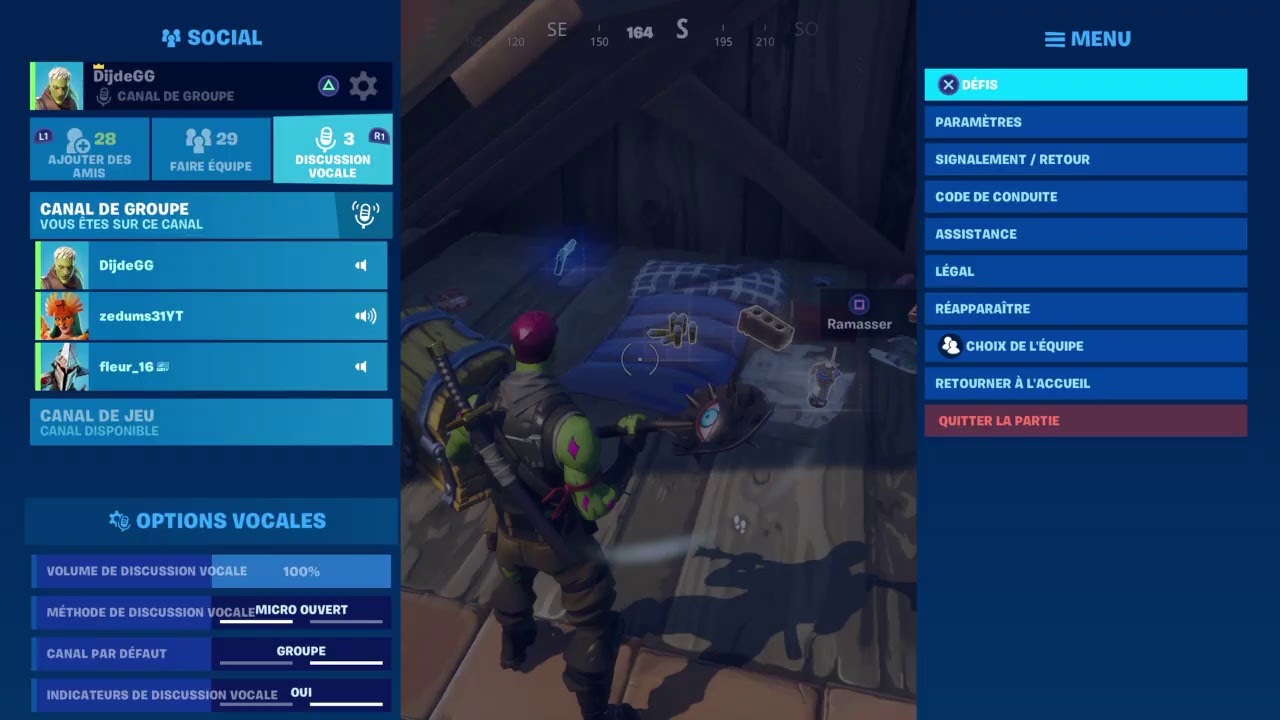 [ LIVE FR ] CHILL FORTNITE J'ATTRAPE LE POISSON GUERRIER - YouTube
