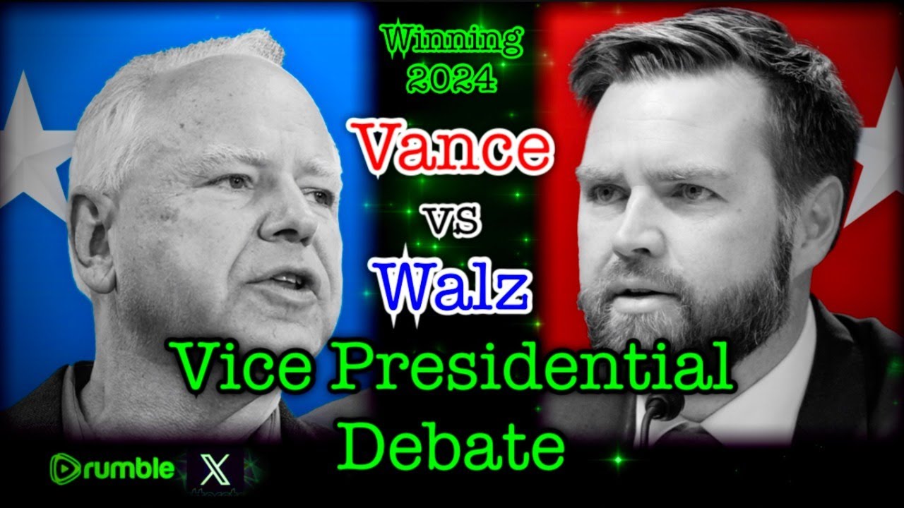 LIVE: 2024 Vice Presidential Debate - Vance vs Walz + Post Debate ...