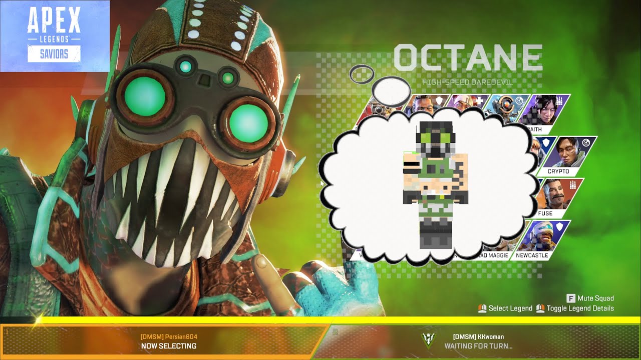 Casually Got 4 Kills With Octane Talking About Minecraft - Apex Legends ...