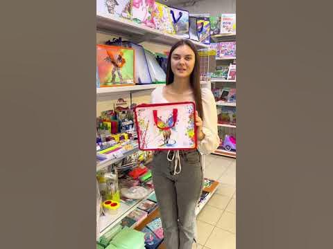 Папки с ручками для школы - YouTube