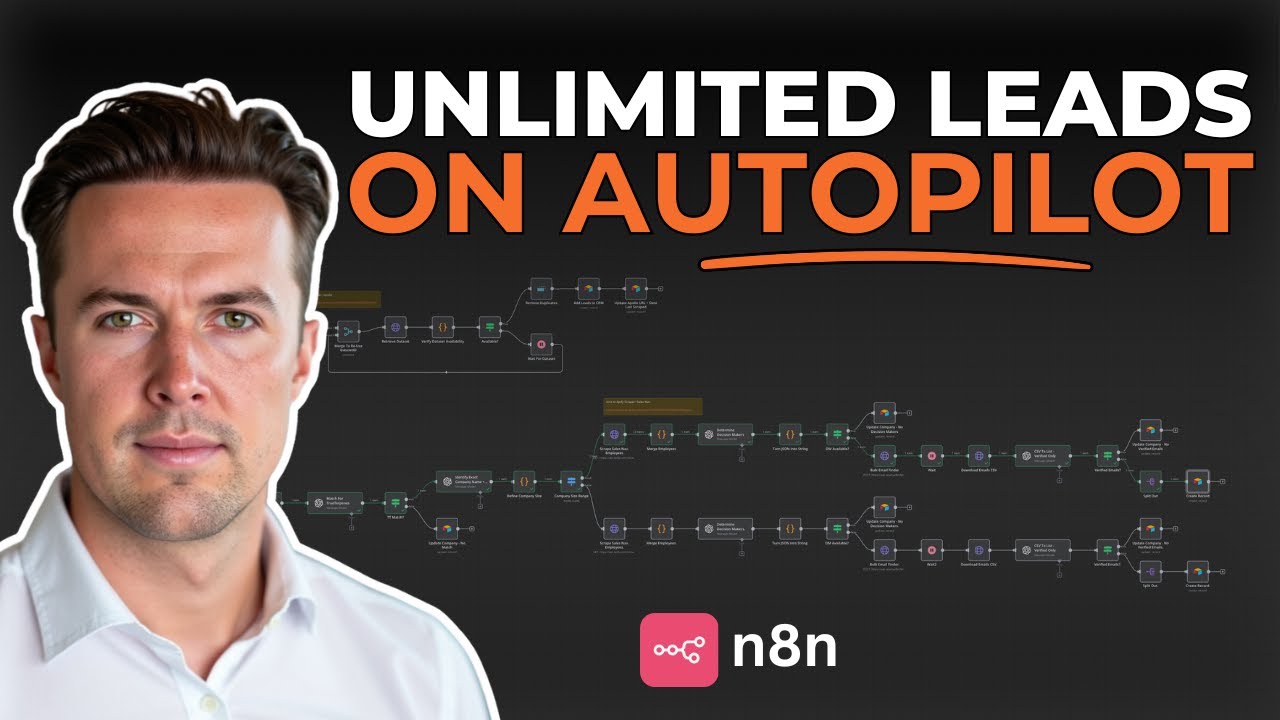 Unlimited Leads For AI Automation With N8N (Decision Makers Only) - YouTube
