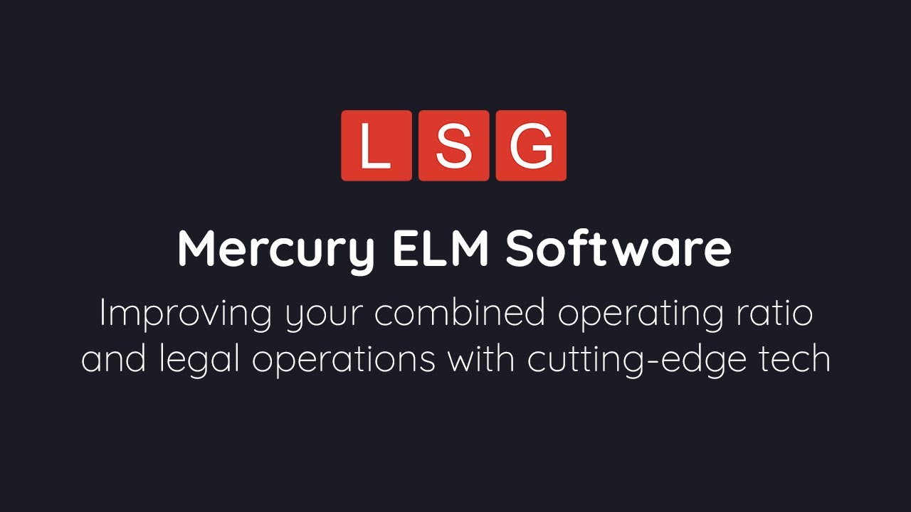 Mercury ELM Software - Improve Your Combined Operating Ratio! - YouTube