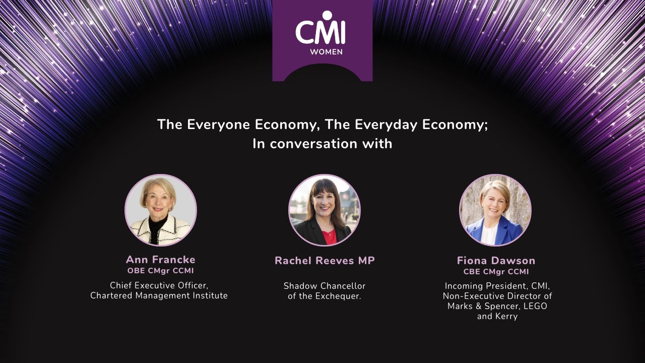 CMI Women Conference 2023 | The Everyone Economy, The Everyday Economy ...