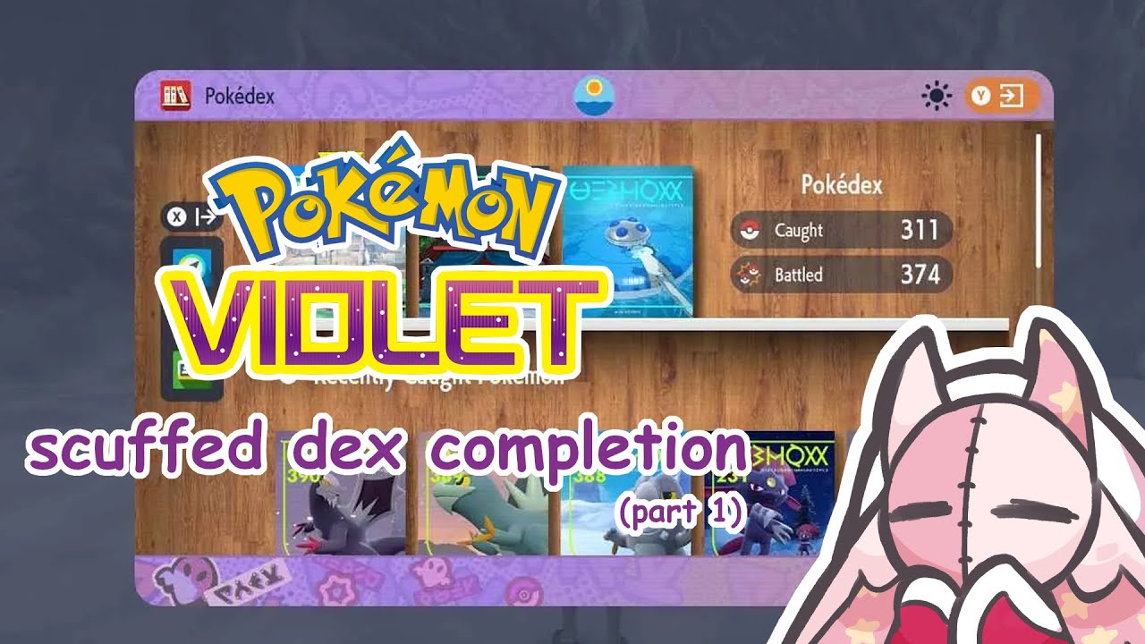 Working on my Pokedex in 2025 | Pokemon Violet Dex Completion Part 1 ...