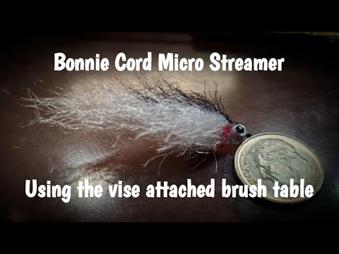 Making a Micro Streamer Using The Vise Attached Brush Table - YouTube