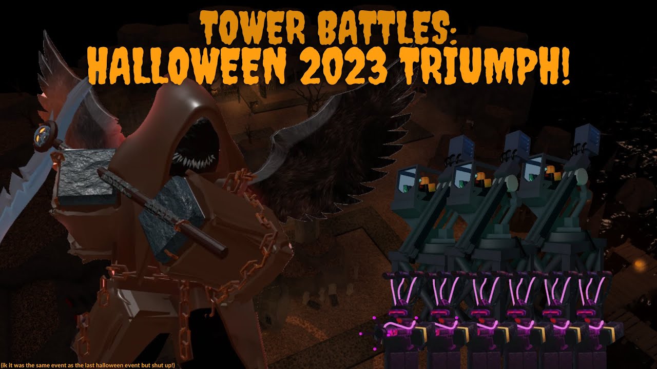 Halloween 2023 TRIUMPH | Tower Battles (Roblox) - YouTube