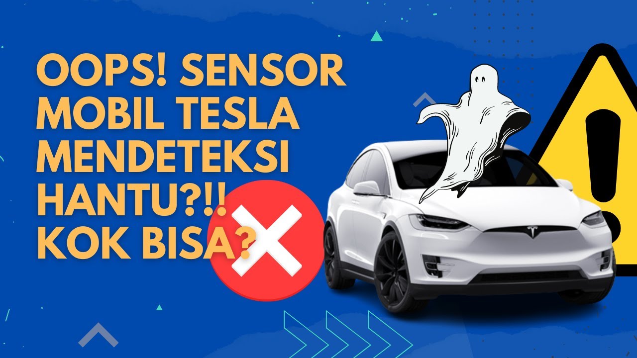 HEBOH..!! Mobil Tesla bisa melihat HANTU?!! KOK BISA?? - YouTube