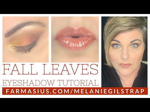FALL LEAVES Inspiration - Makeup Monday with Melanie B and Farmasi # ...