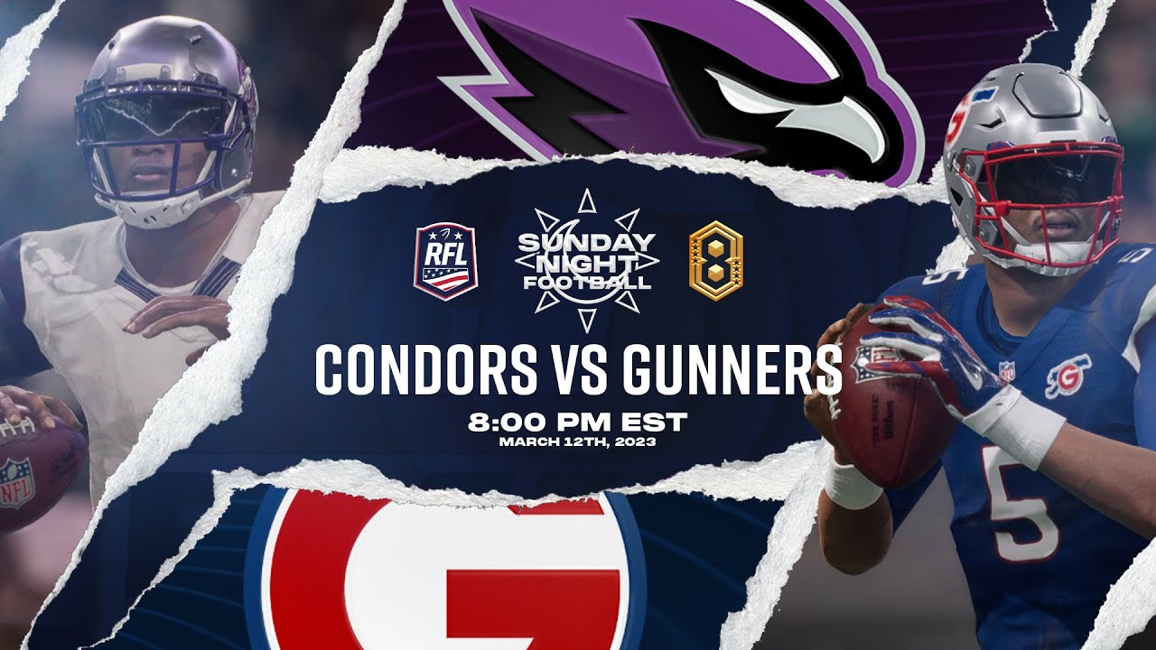 Madden 23: Condors vs Gunners Week 7 - The Gunners Are Still Looking ...