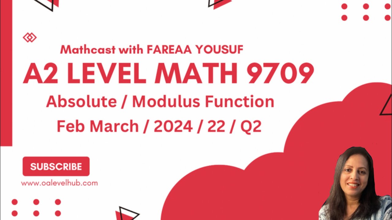 The Weirdest Math Function (Sketching Modulus) - YouTube