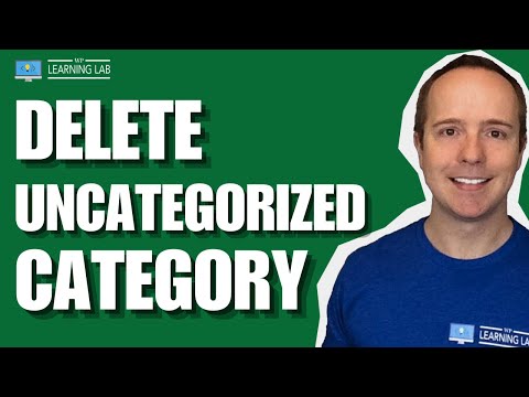 How to remove uncategorized category in WordPress -How to delete uncategorized category in WordPress