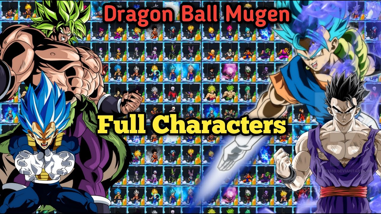 Dragon Ball Super Mugen Best Characters Android Offline - YouTube